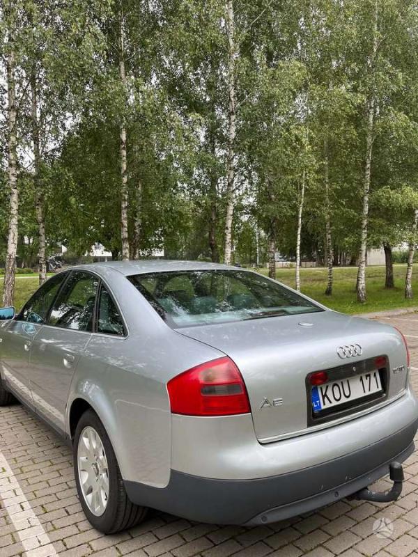 Pelēks Audi A6 1997 Panevēža, ar dzinēja tilpumu 1.90 L un nobraukumu 353 tūkst. km par 2500 €, foto 5 vietnē AUTOMOTO.COM.LV