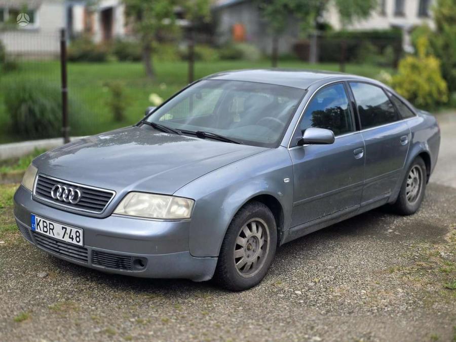 Серый Ауди А6 1997 в Каунас, объемом двигателя 1.80 л и пробегом 410 тыс. км за 580 €, фото 1 на AUTOMOTO.COM.LV