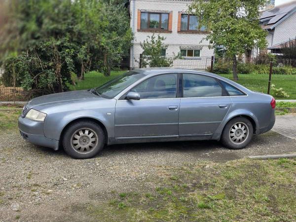 Pelēks Audi A6 1997 Kauņa, ar dzinēja tilpumu 1.80 L un nobraukumu 410 tūkst. km par 580 €, foto 3 vietnē AUTOMOTO.COM.LV