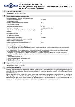 Серый Ауди А6 1998 в Вильнюс, объемом двигателя 1.90 л и пробегом 448 тыс. км за 1450 €, фото 16 на AUTOMOTO.COM.LV