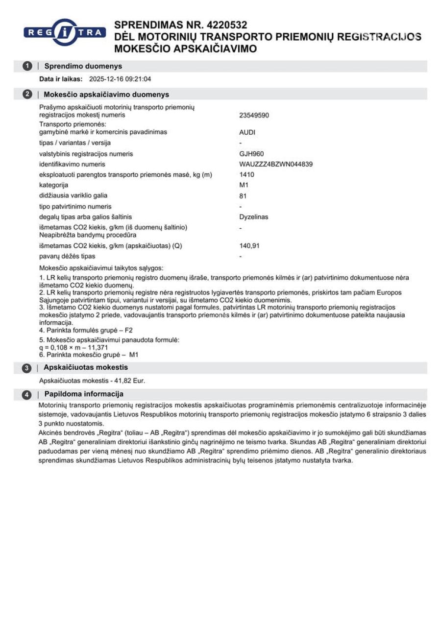 Серый Ауди А6 1998 в Вильнюс, объемом двигателя 1.90 л и пробегом 448 тыс. км за 1450 €, фото 16 на AUTOMOTO.COM.LV