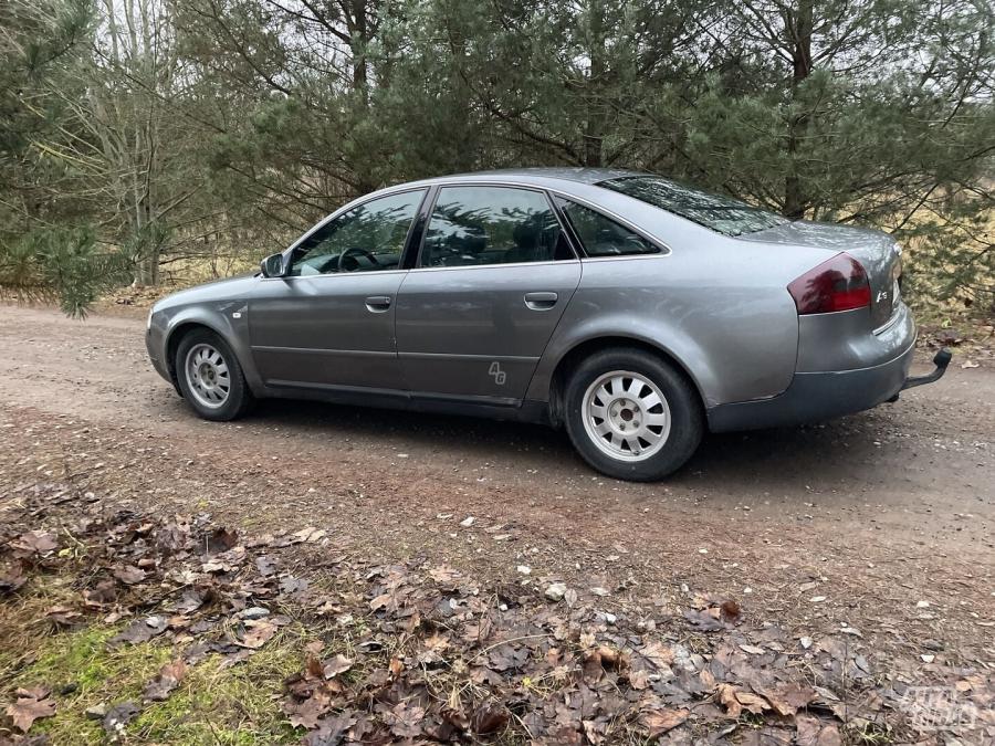 Pelēks Audi A6 1998 Viļņa, ar dzinēja tilpumu 1.90 L un nobraukumu 449 tūkst. km par 1450 €, foto 5 vietnē AUTOMOTO.COM.LV