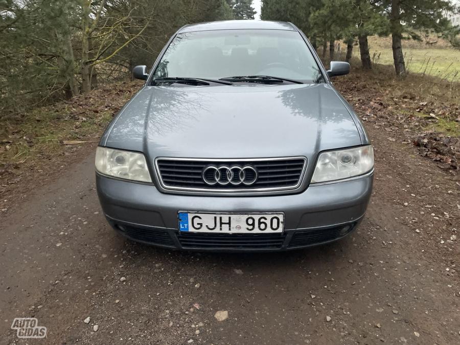 Grey Audi A6 1998 in Vilnius, with an engine capacity of 1.90 L and mileage of 449 thousand km for 1350 €, photo 8 on AUTOMOTO.COM.LV