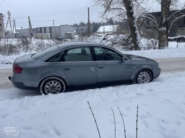 Grey Audi A6 1998 in Vilnius, with an engine capacity of 1.90 L and mileage of 449 thousand km for 1400 €, photo 6 on AUTOMOTO.COM.LV