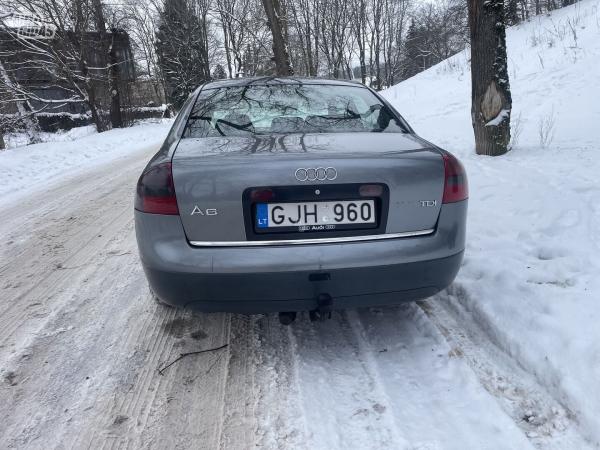 Grey Audi A6 1998 in Vilnius, with an engine capacity of 1.90 L and mileage of 449 thousand km for 1400 €, photo 10 on AUTOMOTO.COM.LV