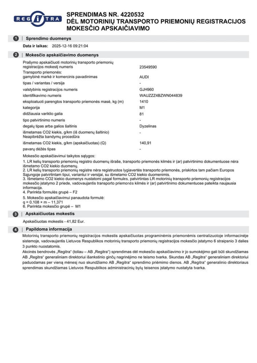 Серый Ауди А6 1998 в Вильнюс, объемом двигателя 1.90 л и пробегом 449 тыс. км за 1400 €, фото 17 на AUTOMOTO.COM.LV