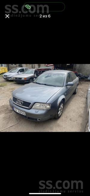 Pelēks Audi A6 1998 Jelgava, ar dzinēja tilpumu 2.40 L un nobraukumu 281 tūkst. km par 400 €, foto 2 vietnē AUTOMOTO.COM.LV