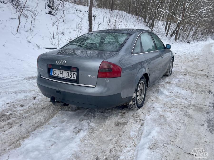 Pelēks Audi A6 1998 Viļņa, ar dzinēja tilpumu 1.90 L un nobraukumu 449 tūkst. km par 1300 €, foto 2 vietnē AUTOMOTO.COM.LV
