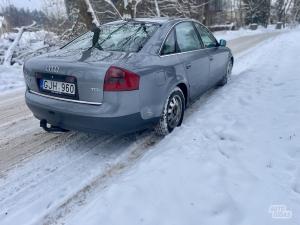 Grey Audi A6 1998 in Vilnius, with an engine capacity of 1.90 L and mileage of 449 thousand km for 1300 €, photo 2 on AUTOMOTO.COM.LV