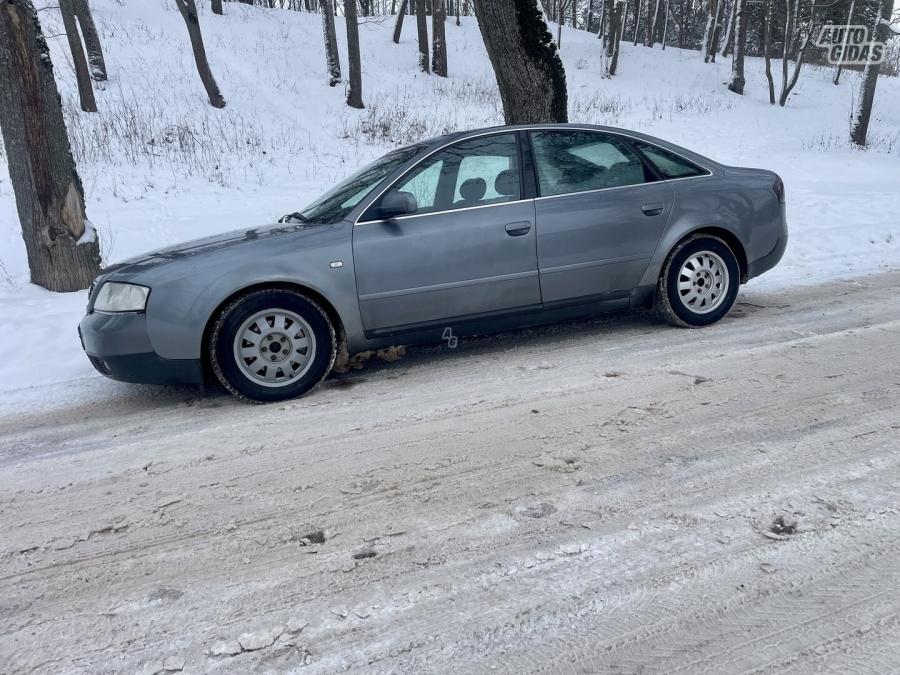 Grey Audi A6 1998 in Vilnius, with an engine capacity of 1.90 L and mileage of 449 thousand km for 1300 €, photo 8 on AUTOMOTO.COM.LV