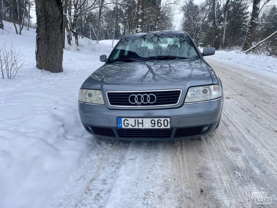 Grey Audi A6 1998 in Vilnius, with an engine capacity of 1.90 L and mileage of 449 thousand km for 1300 €, photo 9 on AUTOMOTO.COM.LV