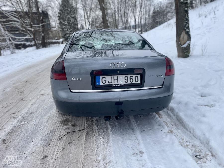 Grey Audi A6 1998 in Vilnius, with an engine capacity of 1.90 L and mileage of 449 thousand km for 1300 €, photo 10 on AUTOMOTO.COM.LV