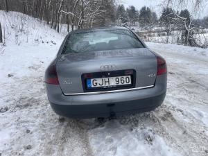 Grey Audi A6 1998 in Vilnius, with an engine capacity of 1.90 L and mileage of 449 thousand km for 1300 €, photo 7 on AUTOMOTO.COM.LV