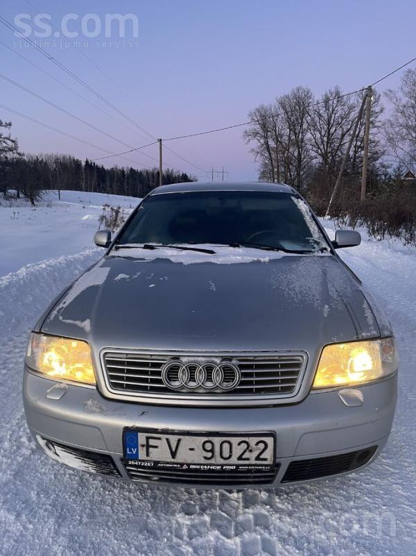 Grey Audi A6 1998 in Rezekne, with an engine capacity of 1.90 L and mileage of 330 thousand km for 1000 €, photo 1 on AUTOMOTO.COM.LV
