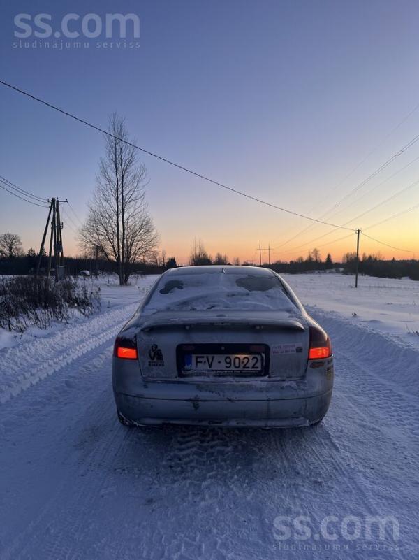 Grey Audi A6 1998 in Rezekne, with an engine capacity of 1.90 L and mileage of 330 thousand km for 1000 €, photo 3 on AUTOMOTO.COM.LV