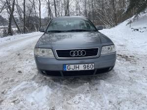 Grey Audi A6 1998 in Vilnius, with an engine capacity of 1.90 L and mileage of 340 thousand km for 1200 €, photo 8 on AUTOMOTO.COM.LV