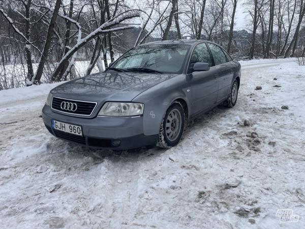 Pelēks Audi A6 1998 Viļņa, ar dzinēja tilpumu 1.90 L un nobraukumu 346 tūkst. km par 1200 €, foto 1 vietnē AUTOMOTO.COM.LV