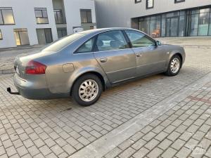 Grey Audi A6 1998 in Vilnius, with an engine capacity of 1.90 L and mileage of 375 thousand km for 1050 €, photo 7 on AUTOMOTO.COM.LV