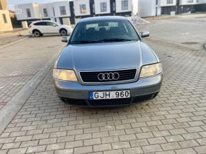 Grey Audi A6 1998 in Vilnius, with an engine capacity of 1.90 L and mileage of 375 thousand km for 1050 €, photo 9 on AUTOMOTO.COM.LV