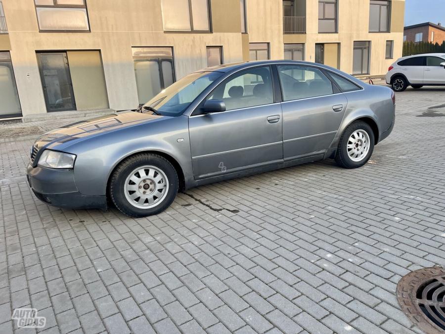 Pelēks Audi A6 1998 Viļņa, ar dzinēja tilpumu 1.90 L un nobraukumu 375 tūkst. km par 1050 €, foto 6 vietnē AUTOMOTO.COM.LV