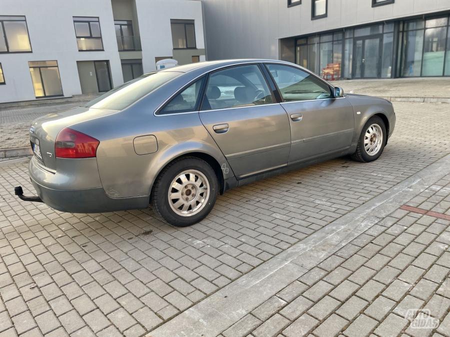 Pelēks Audi A6 1998 Viļņa, ar dzinēja tilpumu 1.90 L un nobraukumu 375 tūkst. km par 1050 €, foto 7 vietnē AUTOMOTO.COM.LV