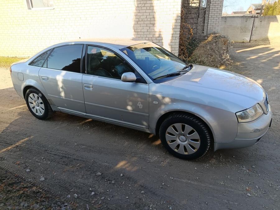 Grey Audi A6 1998 in Joniskis, with an engine capacity of 1.90 L and mileage of 370 thousand km for 850 €, photo 5 on AUTOMOTO.COM.LV