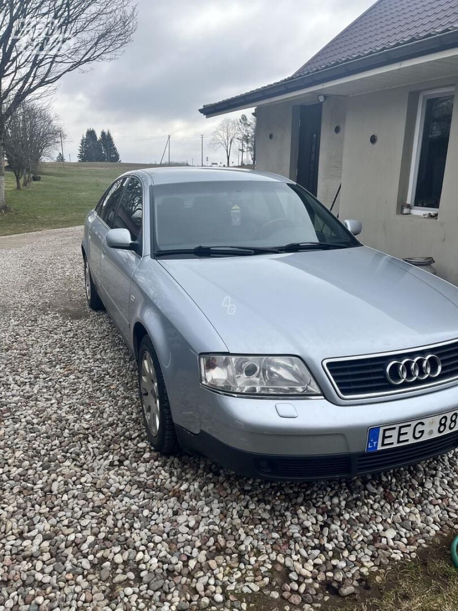 Grey Audi A6 1998 in Silale, with an engine capacity of 2.50 L and mileage of 330 thousand km for 1700 €, photo 6 on AUTOMOTO.COM.LV