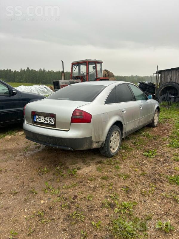 Grey Audi A6 1998 in Kraslava, with an engine capacity of 2.50 L and mileage of 400 thousand km for 1300 €, photo 4 on AUTOMOTO.COM.LV