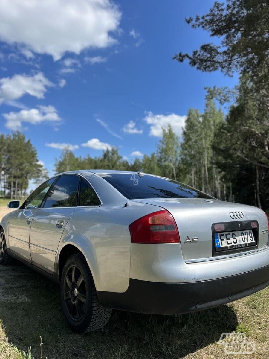 Pelēks Audi A6 1998 Klaipėda, ar dzinēja tilpumu 1.90 L un nobraukumu 400 tūkst. km par 750 €, foto 6 vietnē AUTOMOTO.COM.LV