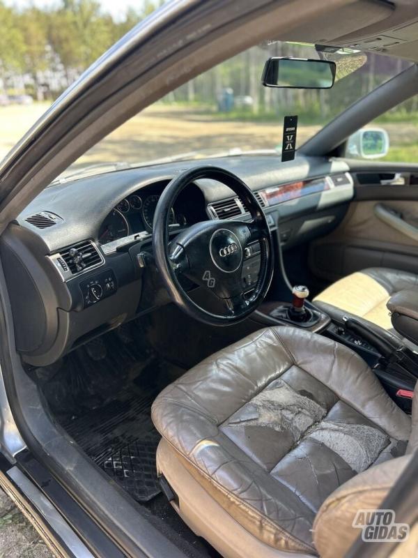 Pelēks Audi A6 1998 Klaipėda, ar dzinēja tilpumu 1.90 L un nobraukumu 400 tūkst. km par 750 €, foto 8 vietnē AUTOMOTO.COM.LV
