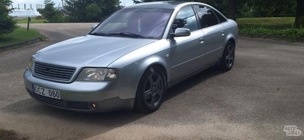 Grey Audi A6 1998 in Silute, with an engine capacity of 1.90 L and mileage of 399 thousand km for 1150 €, photo 1 on AUTOMOTO.COM.LV