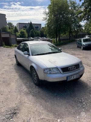 Pelēks Audi A6 1998 Kauņa, ar dzinēja tilpumu 1.80 L un nobraukumu 345 tūkst. km par 999 €, foto 4 vietnē AUTOMOTO.COM.LV