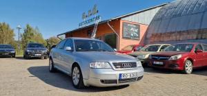 Grey Audi A6 1998 in Valmiera, with an engine capacity of 2.80 L and mileage of 286 thousand km for 700 €, photo  on AUTOMOTO.COM.LV