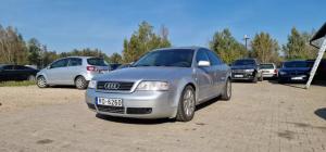 Pelēks Audi A6 1998 Valmiera, ar dzinēja tilpumu 2.80 L un nobraukumu 286 tūkst. km par 700 €, foto 7 vietnē AUTOMOTO.COM.LV