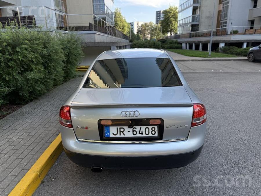 Pelēks Audi A6 1998 Rīga, ar dzinēja tilpumu 1.80 L un nobraukumu 296 tūkst. km par 3000 €, foto 3 vietnē AUTOMOTO.COM.LV