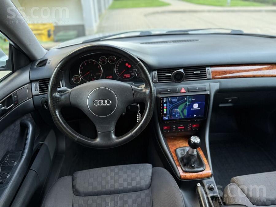 Pelēks Audi A6 1998 Rīga, ar dzinēja tilpumu 1.80 L un nobraukumu 296 tūkst. km par 3000 €, foto 11 vietnē AUTOMOTO.COM.LV