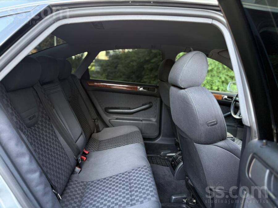 Pelēks Audi A6 1998 Rīga, ar dzinēja tilpumu 1.80 L un nobraukumu 296 tūkst. km par 3000 €, foto 15 vietnē AUTOMOTO.COM.LV