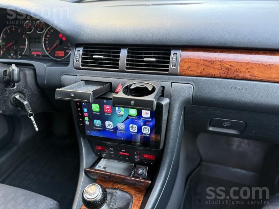 Pelēks Audi A6 1998 Rīga, ar dzinēja tilpumu 1.80 L un nobraukumu 296 tūkst. km par 3000 €, foto 18 vietnē AUTOMOTO.COM.LV