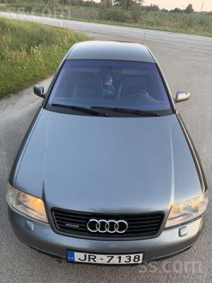 Pelēks Audi A6 1998 Jelgava, ar dzinēja tilpumu 2.80 L un nobraukumu 381 tūkst. km par 2100 €, foto 3 vietnē AUTOMOTO.COM.LV
