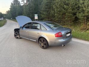Pelēks Audi A6 1998 Jelgava, ar dzinēja tilpumu 2.80 L un nobraukumu 381 tūkst. km par 2100 €, foto 5 vietnē AUTOMOTO.COM.LV