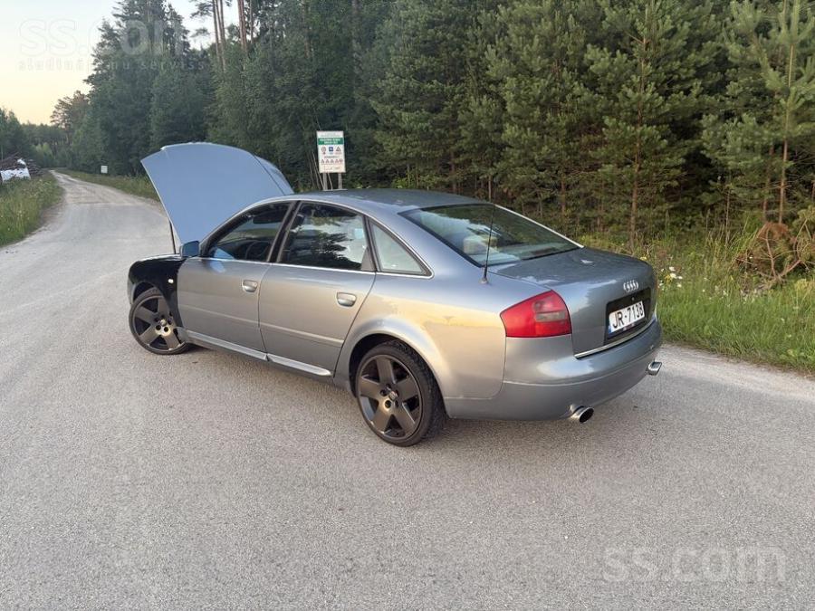 Pelēks Audi A6 1998 Jelgava, ar dzinēja tilpumu 2.80 L un nobraukumu 381 tūkst. km par 2100 €, foto 5 vietnē AUTOMOTO.COM.LV