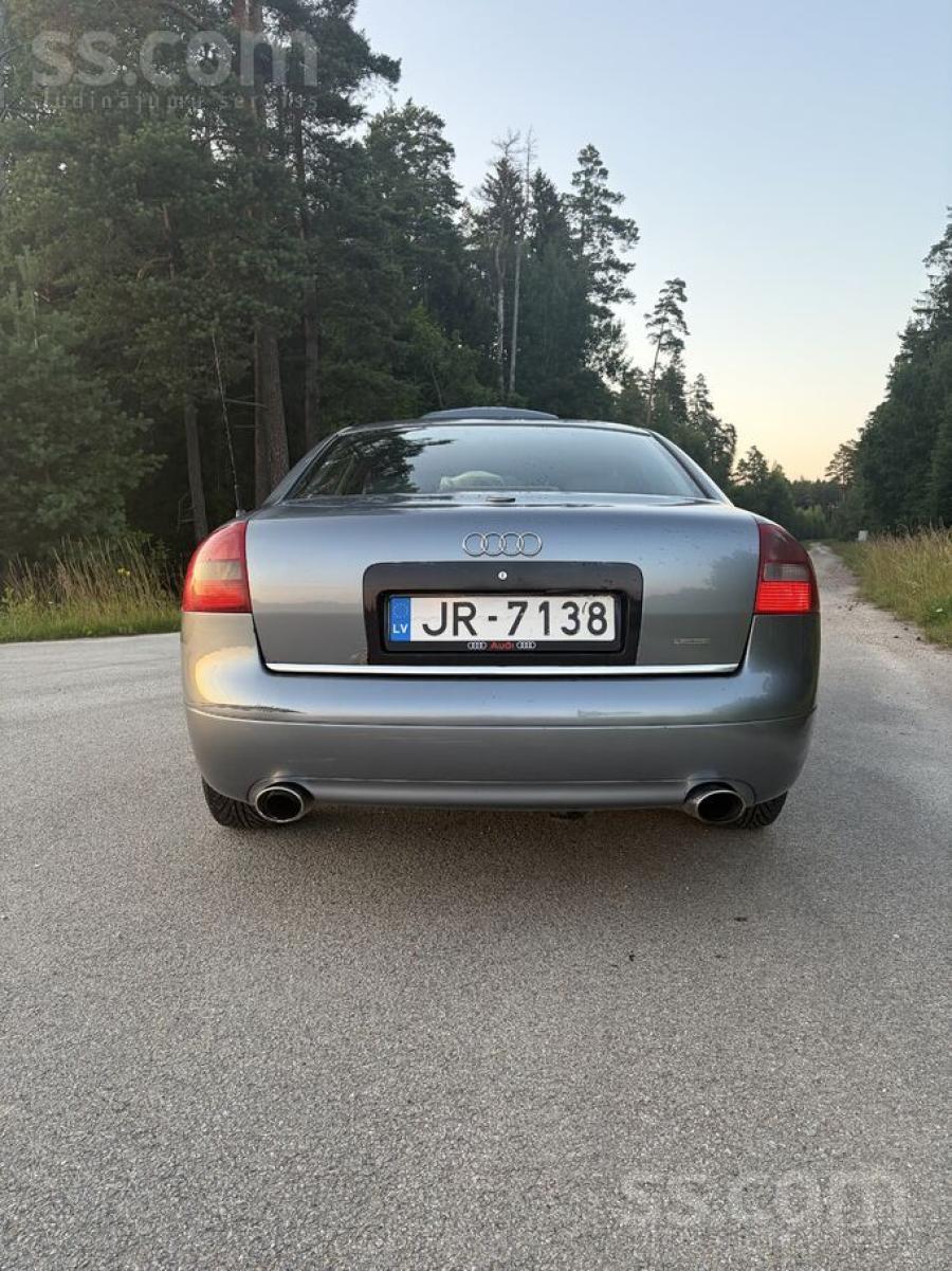 Pelēks Audi A6 1998 Jelgava, ar dzinēja tilpumu 2.80 L un nobraukumu 381 tūkst. km par 2100 €, foto 6 vietnē AUTOMOTO.COM.LV
