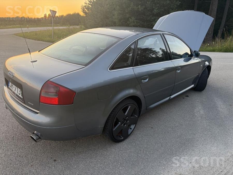Pelēks Audi A6 1998 Jelgava, ar dzinēja tilpumu 2.80 L un nobraukumu 381 tūkst. km par 2100 €, foto 7 vietnē AUTOMOTO.COM.LV