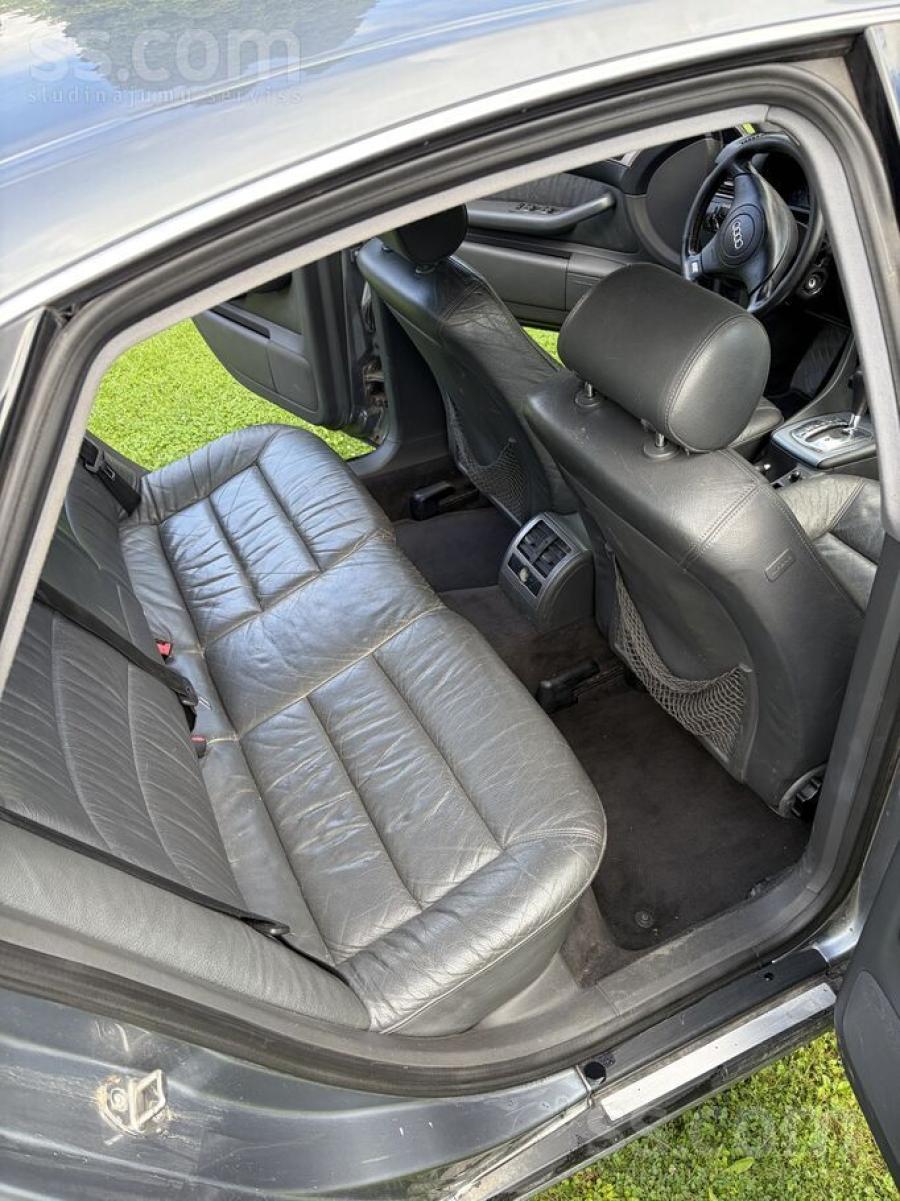 Pelēks Audi A6 1998 Jelgava, ar dzinēja tilpumu 2.80 L un nobraukumu 381 tūkst. km par 2100 €, foto 12 vietnē AUTOMOTO.COM.LV