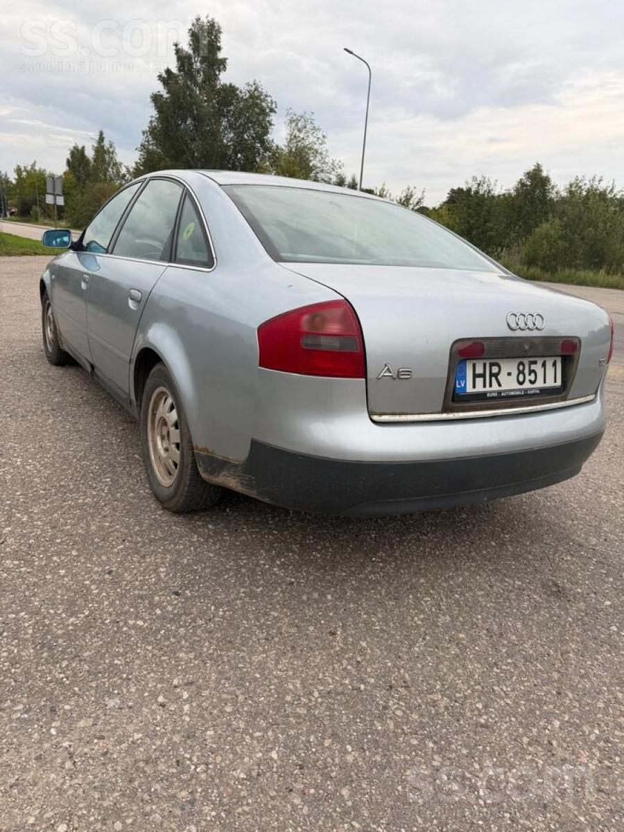 Серый Ауди А6 1998 в Лудза, объемом двигателя 1.80 л и пробегом 436 тыс. км за 1200 €, фото 5 на AUTOMOTO.COM.LV