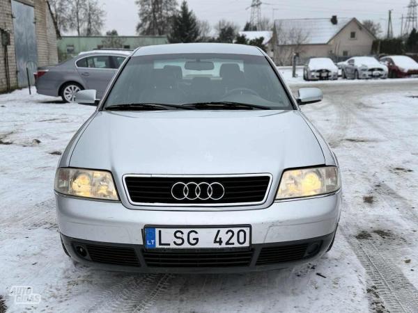Grey Audi A6 1999 in Silute, with an engine capacity of 1.90 L and mileage of 300 thousand km for 999 €, photo 8 on AUTOMOTO.COM.LV