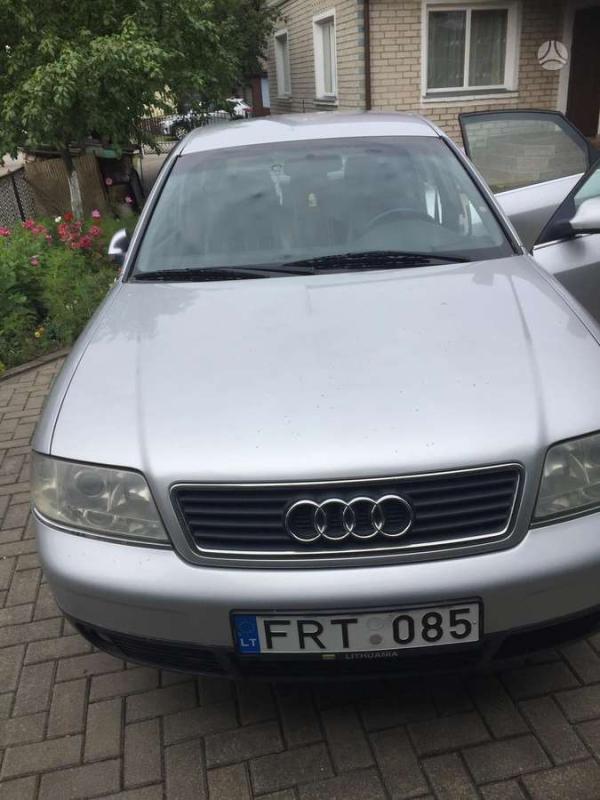 Pelēks Audi A6 1999 Šalčininkai, ar dzinēja tilpumu 1.90 L un nobraukumu 31 tūkst. km par 500 €, foto 1 vietnē AUTOMOTO.COM.LV