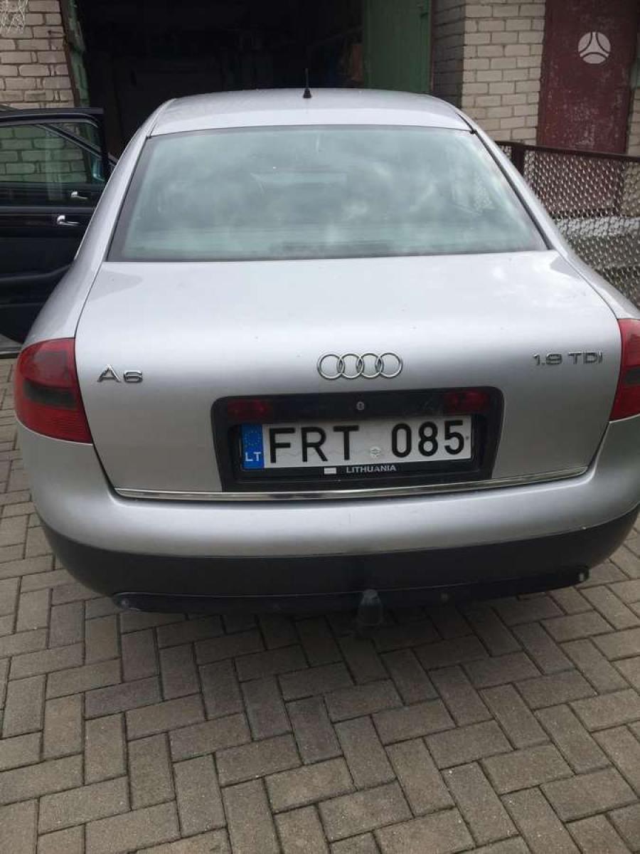 Pelēks Audi A6 1999 Šalčininkai, ar dzinēja tilpumu 1.90 L un nobraukumu 31 tūkst. km par 500 €, foto 3 vietnē AUTOMOTO.COM.LV
