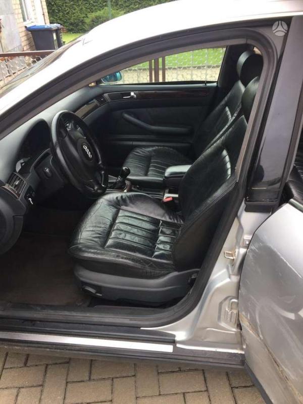 Pelēks Audi A6 1999 Šalčininkai, ar dzinēja tilpumu 1.90 L un nobraukumu 31 tūkst. km par 500 €, foto 6 vietnē AUTOMOTO.COM.LV