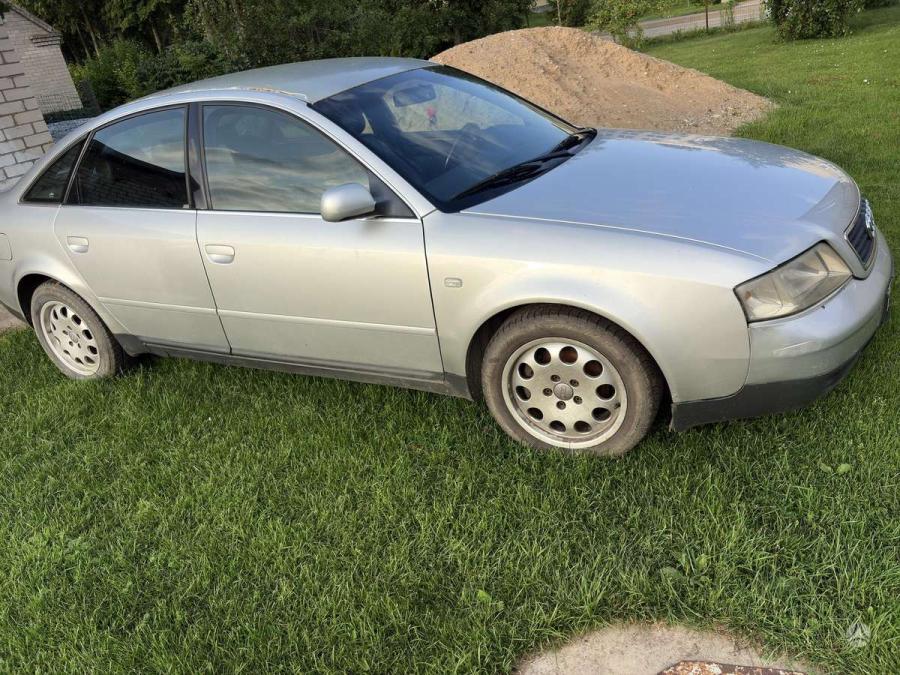 Grey Audi A6 1999 in Vilkaviskis, with an engine capacity of 1.90 L and mileage of 357 thousand km for 1250 €, photo 5 on AUTOMOTO.COM.LV